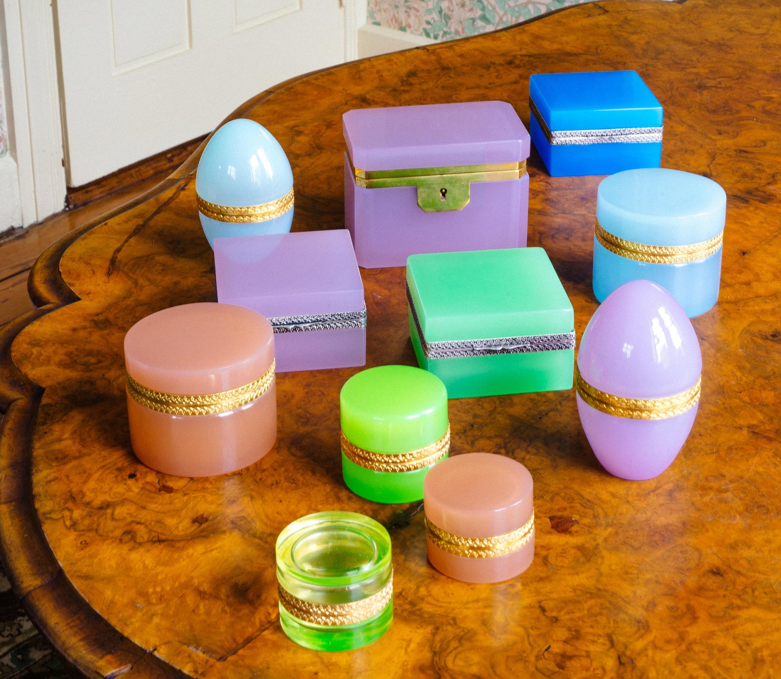 The Allure of Opaline Glass